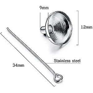 GMXLin Men Hammer Cremation Urn Necklace for Ashes Stainless Steel Pendant Holder Memorial Keepsake for Dad Brother