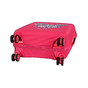 Disney Kids' Minnie Medium Suitcase Cover, Fuchsia, XXX