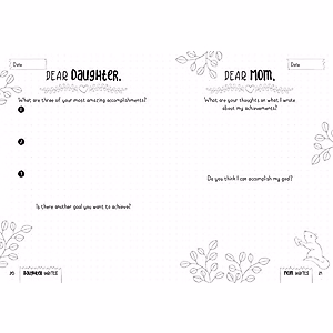 Love, Mom and Me: Simple Ways to Stay Connected: A Guided Mother and Daughter Journal