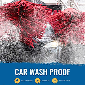 KSaAuto Short Antenna for Ford Mustang Convertible 2015-2024, Stubby Mustang Antenna, 5 Inch Black Aluminum Car Antenna Replacement, Ford Mustang Accessories Designed for Optimized Car Radio Reception