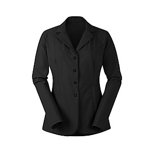 Kerrits Stretch Competitor Koat 4-Snap Black Size: XL