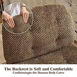 Uiesno Criss Cross Chair on Wheels Wider & Thickened, Cross Legged Office Chair Comfortable Adjustable Swivel, Armless Ergonomic Desk Chair Vanity Accent Chair Comfy Chairs for Home Office, Green