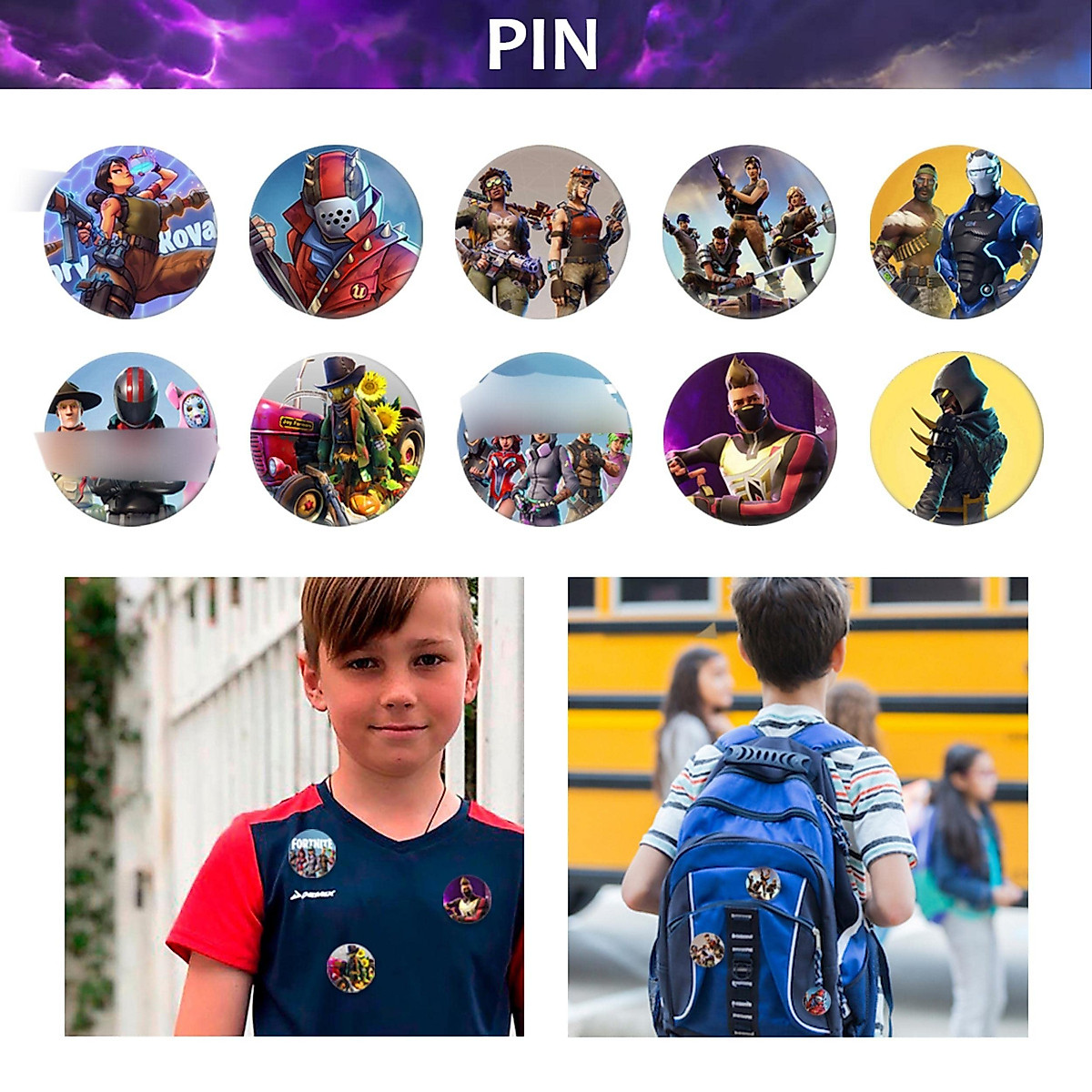 Gamer Birthday Decorations for boys 142 pcs Video Game Party Supplies - include Balloons, Party Favors Bags, Flatware, Spoons, Plates, Cups, Table Cover, Cake Topper, Bracelets, Button Pins, Banner