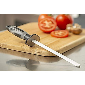 Smith's 8IN. Oval Ceramic Sharpening Rod