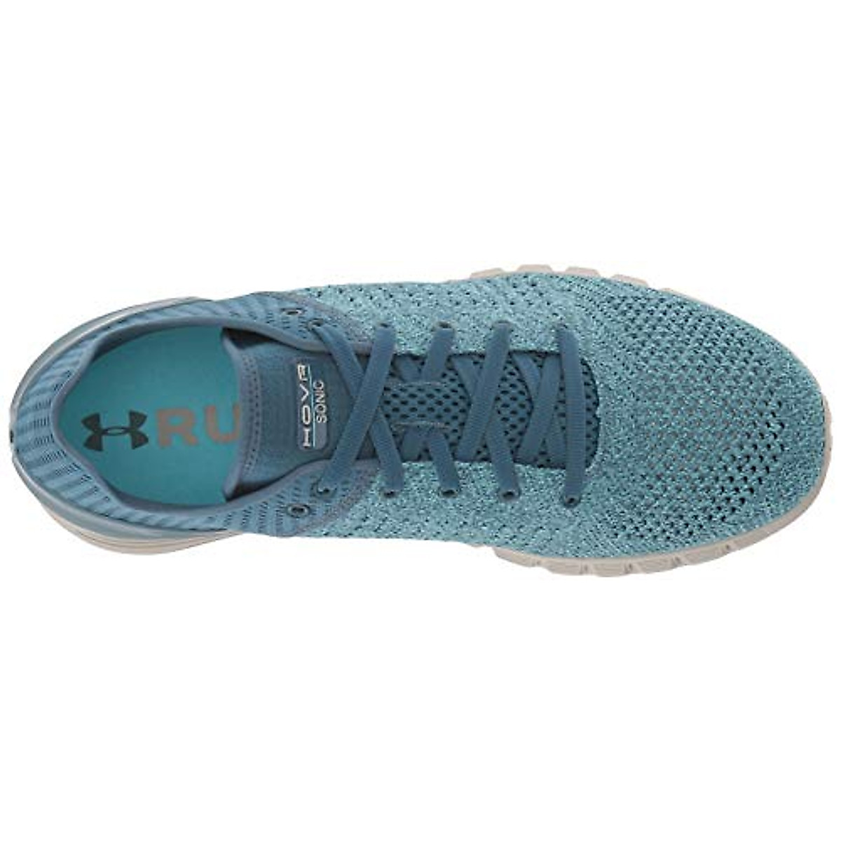 Under Armour Women's HOVR Sonic Running Shoe, Static Blue (303)/Ghost Gray, 5