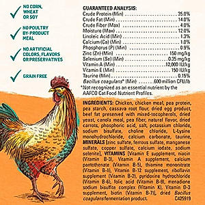 Purina Beyond Grain Free, Natural Dry Cat Food, Grain Free White Meat Chicken & Egg Recipe - 5 lb. Bag (Pack of 1)