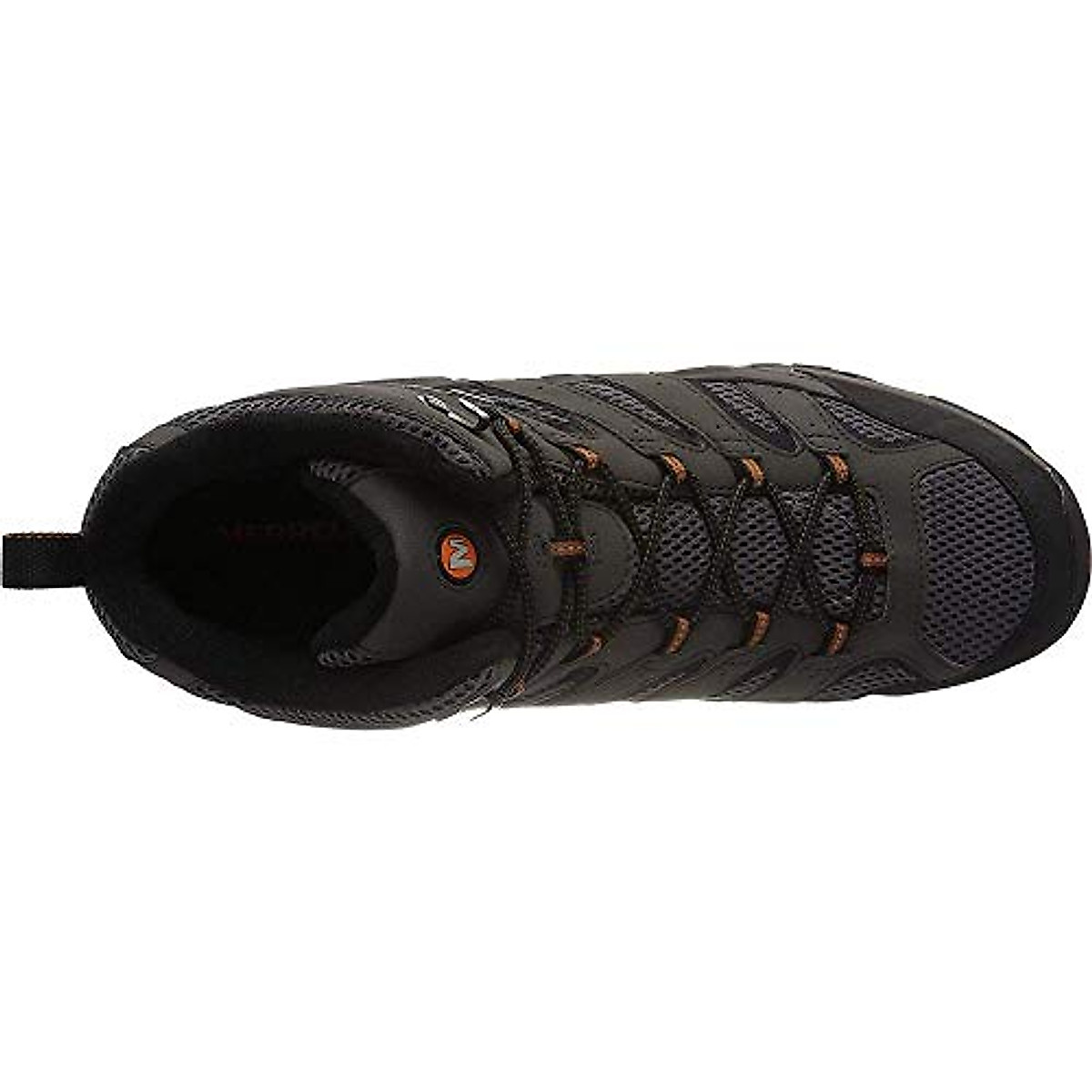 Merrell Men's Moab 2 MID GTX High Rise Hiking Boots, Black/Black, 10