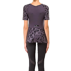 ADIDAS by Stella McCartney Women's Run TEE, Utility Black (as1, Alpha, xx_s, Regular, Regular)
