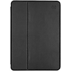 Speck Products Compatible Case for Apple iPad 9.7-Inch (2017), 9.7-Inch iPad Pro, iPad Air 2/Air, BalanceFolio Leather Case, Black/Black
