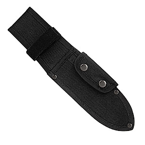 Universal Knife Sheath,Oxford Chef Knife Sheaths for Fixed Blade Knives, Knife Scabbard Cover, Shop Knife Sheath Knives Sleeves Case Edge Guards Blade Protectors for Outdoor(Black, 5.5 * 2 Inch)
