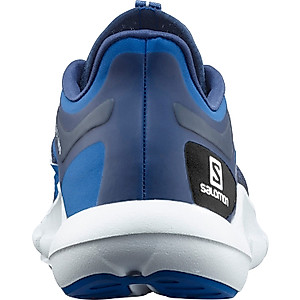 Salomon Predict MOD Running Shoes for Men, Dark Denim/White/Turkish Sea, 11