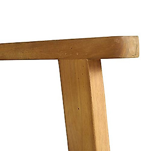 Christopher Knight Home Tracy Outdoor Acacia Wood Dining Chair with Rope Seating (Set of 2), Teak and Dark Gray