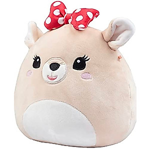 Squishmallows New 12" Clarice The Reindeer - Official Kellytoy Rudolph The Red Nosed Reindeer Plush - Cute and Soft Christmas Plush Animal - Great Gift for Kids Visit The Store (12 inch)