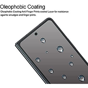 Supershieldz (3 Pack) Designed for Samsung Galaxy Z Fold 4 5G (Front Screen Only) Tempered Glass Screen Protector, 0.33mm, Case Friendly, Anti Scratch, Bubble Free