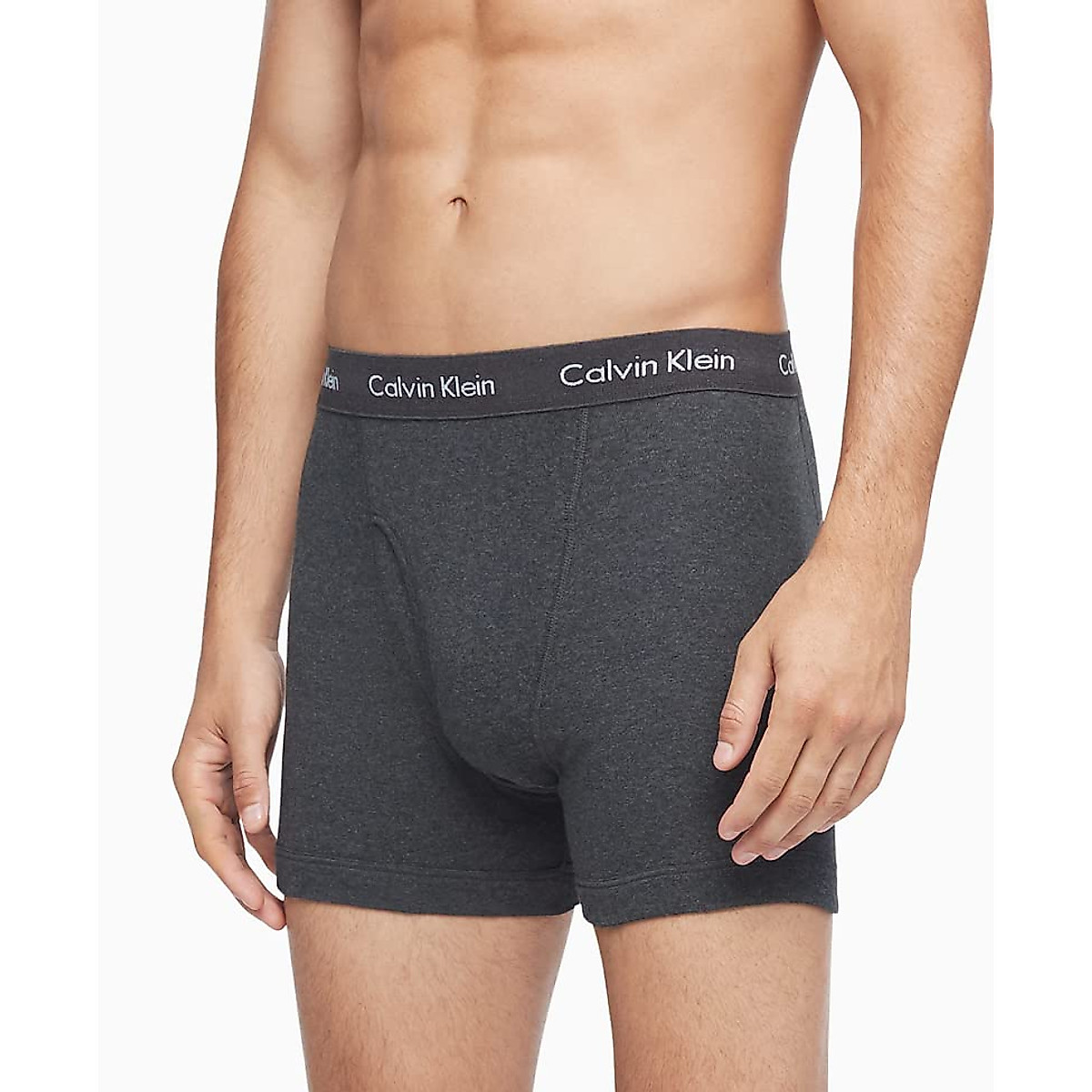 Calvin Klein Men's Cotton Classics 5-Pack Boxer Brief, Medium