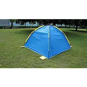 BANZ UV Protective Sun Shelter Beach Tent - Pop Up Beach Tent Sun Shelter for Family - Baby Beach Tent with UPF50+ Protection - Lightweight & Easy Setup Beach Sun Shelter for 2 Adults & 2 Kids