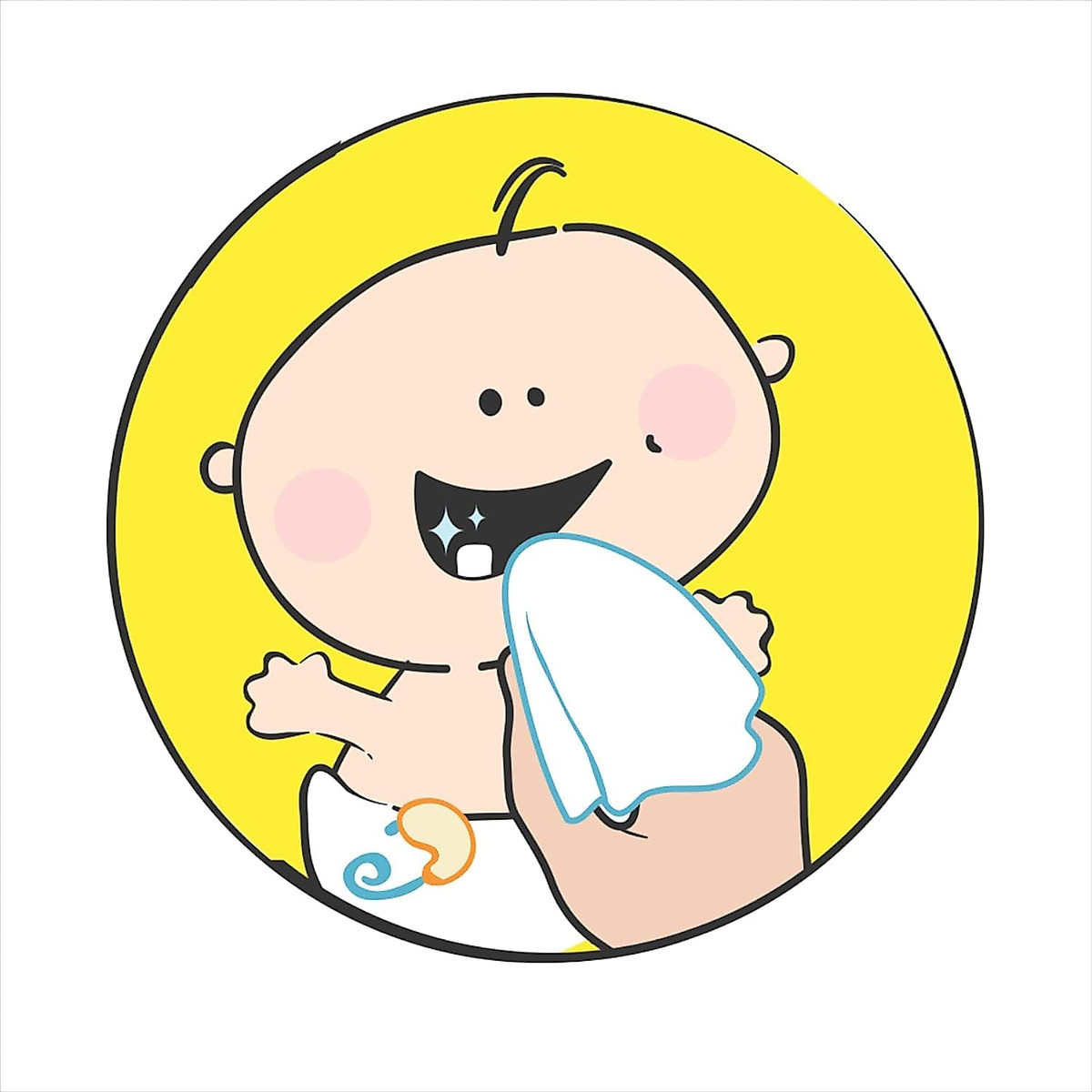 Brilliant Tooth Tissues with Xylitol, Teeth Wipes for Babies and Toddlers, Infant Dental Wipes, Safe if Swallowed, Fluoride Free, Oral Health Must Haves For Baby, All Ages, Bubble Gum Flavor, 30 Count