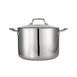 Tramontina Covered Stock Pot Tri-Ply Clad 8 Qt, 80116/038DS