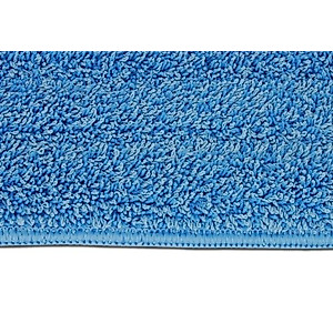 3-pack 18" Microfiber Dry/Wet Mop Pads for Commercial Microfiber Mops. Washable Pads