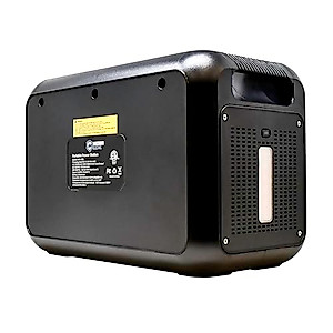 Portable Power Station | Massimo Back up Battery with Built-in AC/DC/USB Outlets| CPAP Power Supply, Solar Generator (Solar Panel Not Included) (1200W)