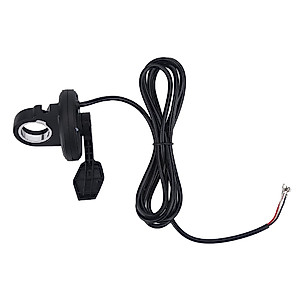 Yosoo Health Gear E-Bike Thumb Throttle, E-Bike Throttle Speed Control Left/Right Hand Accelerator Thumb Finger Trigger Throttle for Electric Bike Scooter E-Bike(Right Hand)