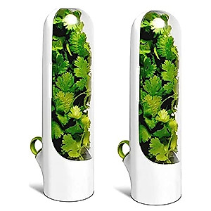 Herb keeper container for fridge