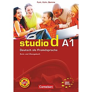 studio d A1: Kurs- und Übungsbuch