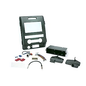 SCOSCHE Install Centric ICFD7BN Ford 2009-12 F-150 XL (Base) Pickup Complete Installation Solution for Car Stereos, Black