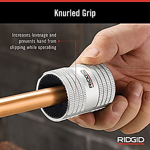 RIDGID 29983 Model 223S 1/4" to 1-1/4" Inner/Outer Copper and Stainless Steel Tubing and Pipe Reamer