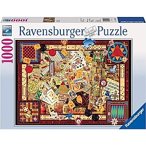 Ravensburger Vintage Games - 1000 Piece Jigsaw Puzzle for Adults | Unique Pieces | Softclick Technology | Perfect Group Activity