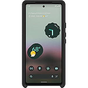 OtterBox uniVERSE SERIES case for Google Pixel 6A - BLACK (Non-Retail Packaging, ships in poly bag)