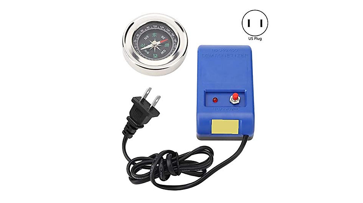 Electrical Demagnetizer & Compass Set for Watch Repair