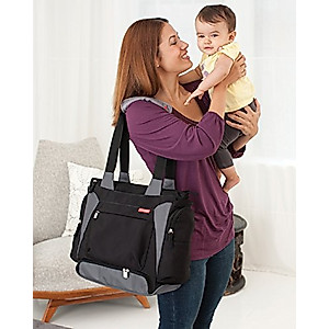 Skip Hop Baby Bento Meal-to-Go Diaper Bag, Black (Discontinued by Manufacturer)