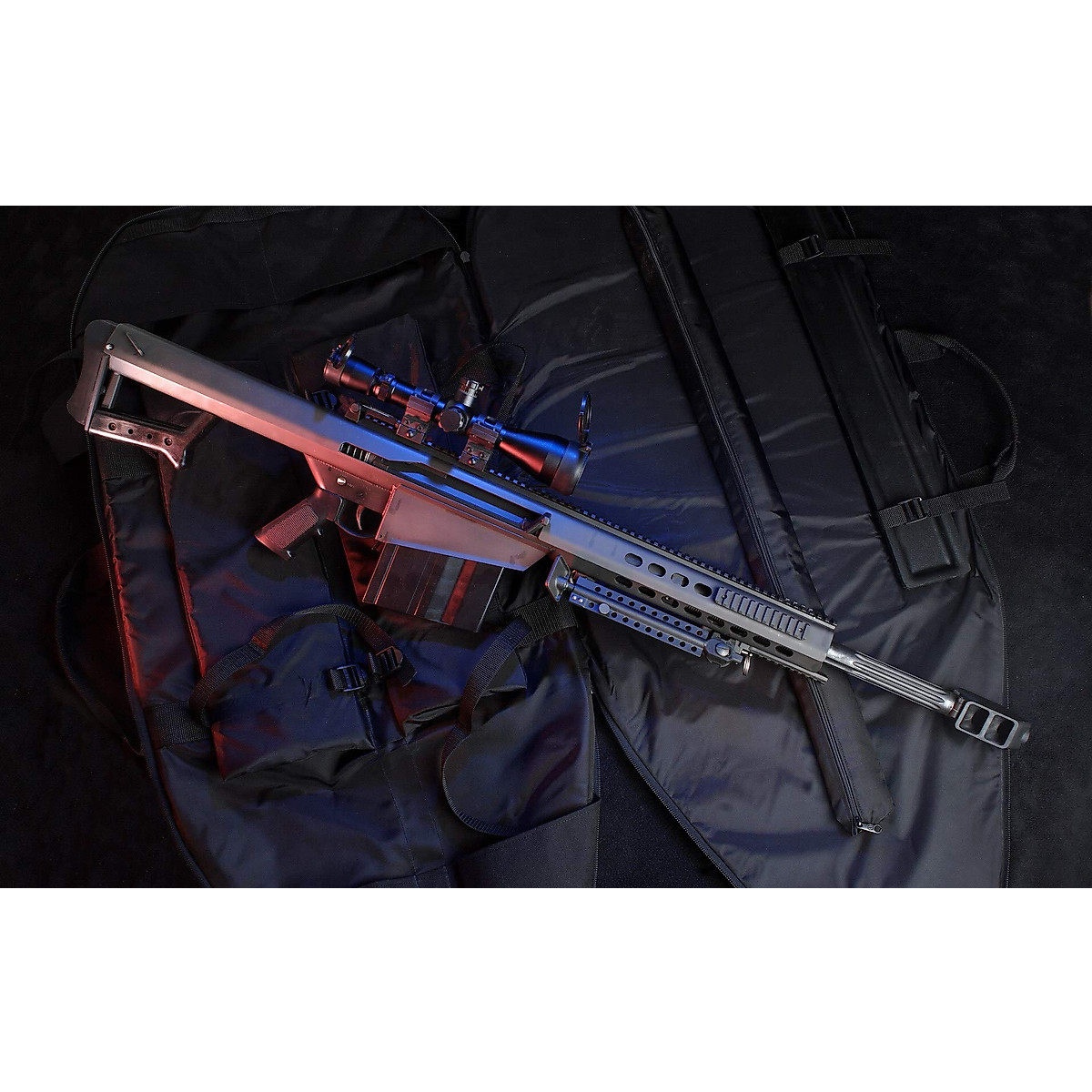 Sutekus Tactical Scope 3-9x40 Rangefinder Red & Green Illuminated Optics Reticle Crosshair Scope with 0.79"(20mm) Free Mounts