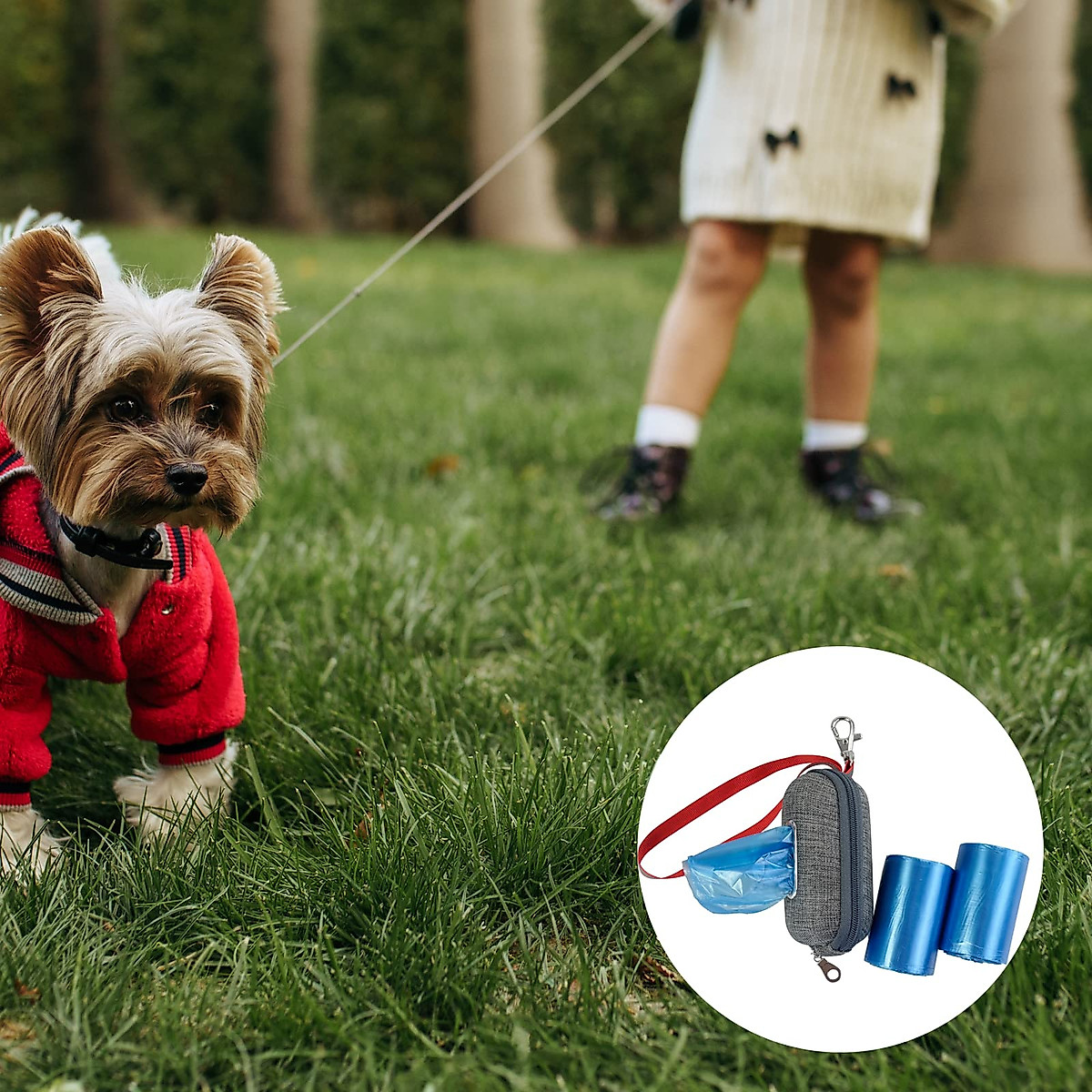 Cand 1400 Counts Dog Poop Bags, Waste Bags with Dispenser, 40 Rolls