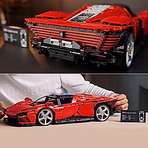 LEGO Technic Ferrari Daytona SP3 42143, Race Car Model Building Kit, 1:8 Scale Advanced Collectible Set for Adults, Ultimate Cars Concept Series, Great Anniversary and Father's Day Gift for Car Lover
