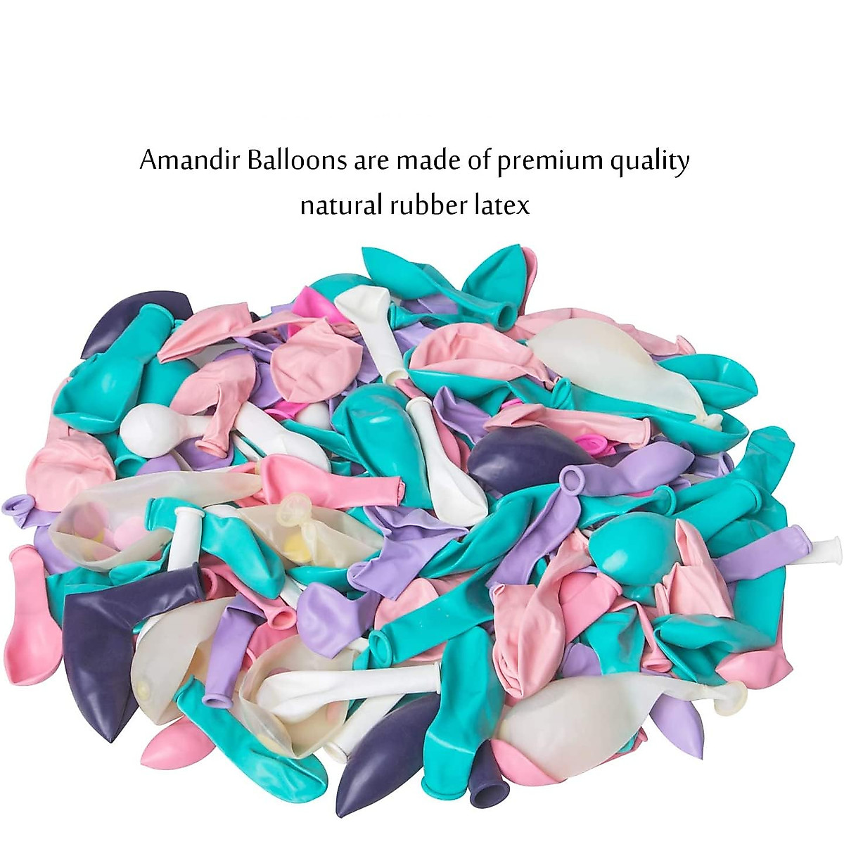 Amandir 168Pcs Unicorn Balloon Garland Arch Kit 12''10''5'' Pink Purple Blue Gold Confetti Magic Movie Balloons for Baby Shower Wedding Birthday Party Decorations Supplies for Girl 3 Balloon Tools