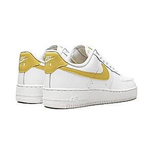 Nike Womens WMNS Air Force 1 Low 315115 170 White/Saturn Gold - Size 7.5W