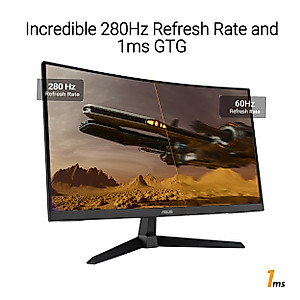 Asus TUF Gaming VG32VQ1BR 80 cm (31.5") 2560 x 1440 Pixels, W126185892 ((31.5) 2560 x 1440 Pixels Quad HD LED Black TUF Gaming VG32VQ1BR, 80 cm (31.5), 2560 x 1440 Pixels, Quad)