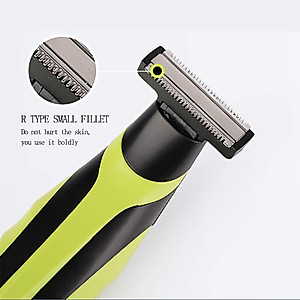 INVODA Electric Shaver for Men Rechargeable Razors Face and Body One Blade Trimmer Waterproof Wet & Dry