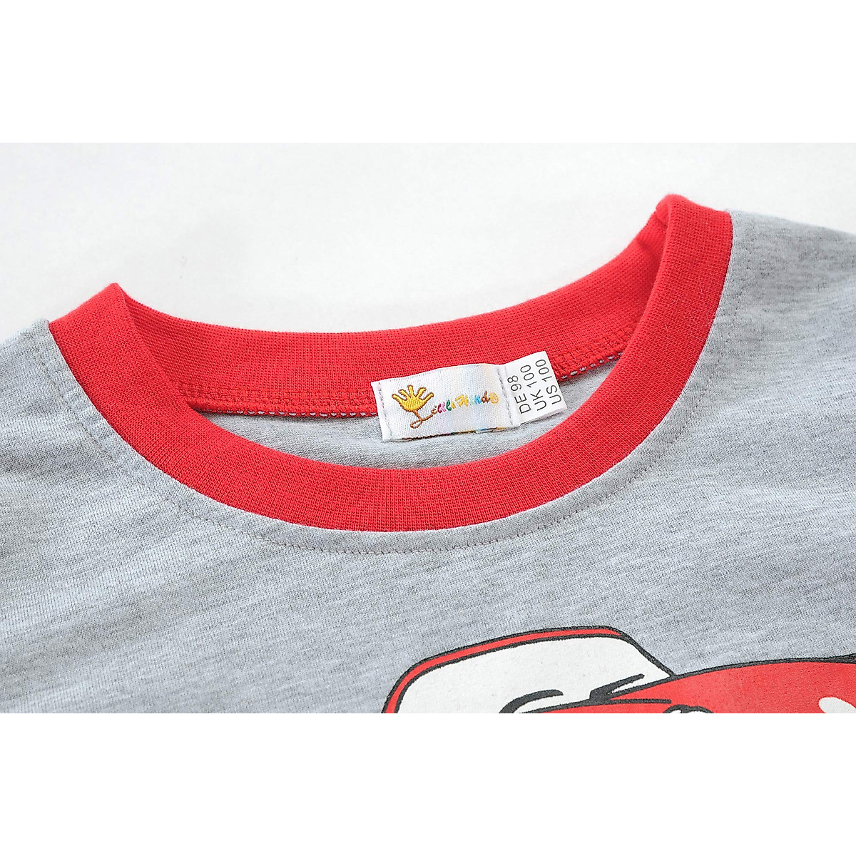 Pajamas for Boys Pjs Toddler Kids 100% Cotton Long Sleeve Sleepwear Set 2 Pieces Racing Car Nightwear Children Pj Clothes Sets Size 3T