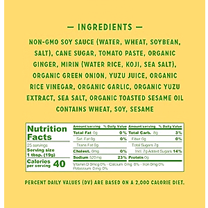 Bachan's Japanese Barbecue Sauce, Yuzu, 17 Oz, Non GMO, No Preservatives, Vegan, BPA free, BBQ Sauce for Chicken, Beef, Pork, Noodles, and More