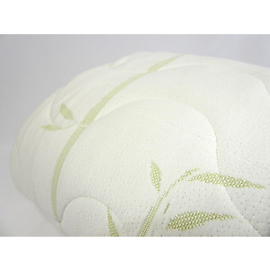 sheetsnthings Waterproof 40% Viscose from Bamboo Jacquard Twin Extra Long XL Mattress Pad, White