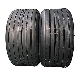 Parts-Diyer 2 PCS 13x6.50-6 Lawn & Garden Mower Golf Cart Turf Bias Tires Tractor Tubeless 4PR Bias Load Range B