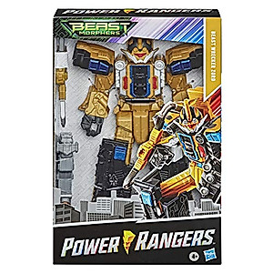 Power Rangers Beast Morphers Beast Wrecker Zord 10-Inch Action Figure Toy Inspired by Gold Ranger’s Zord in TV Show