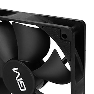 GIM KB-17 PWM Case Fan 120mm High Performance Cooling Quiet Fan, 4 Pin, 200-1800 RPM