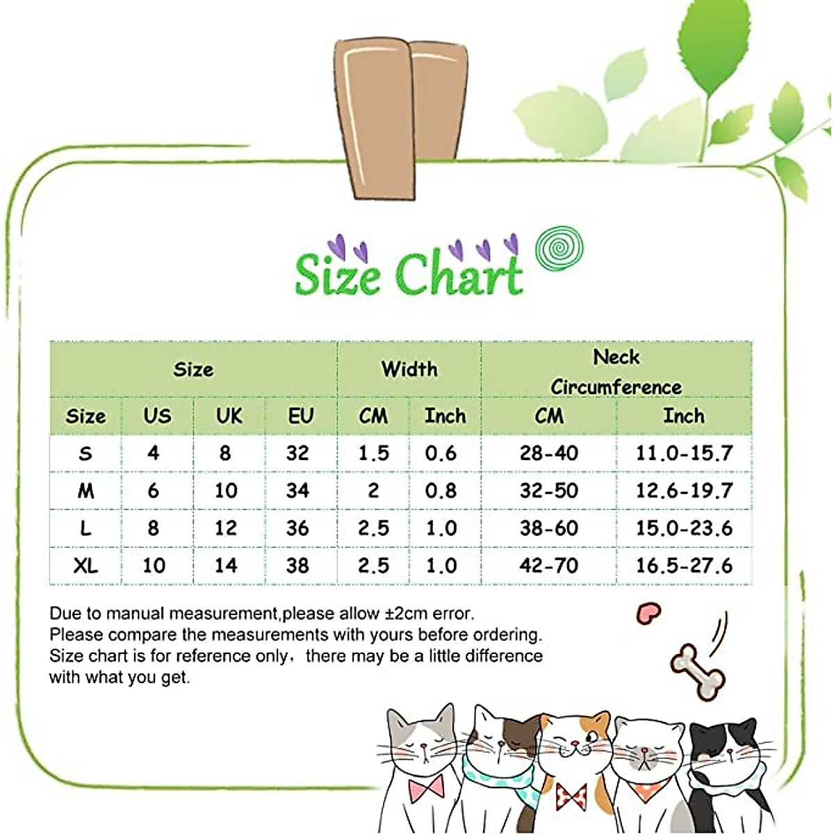 Halloween Dog Collar and Leash Set, Durable Soft Halloween Style Pet Collar Adjustable for Small Medium Large Dogs Kitten Monster XL