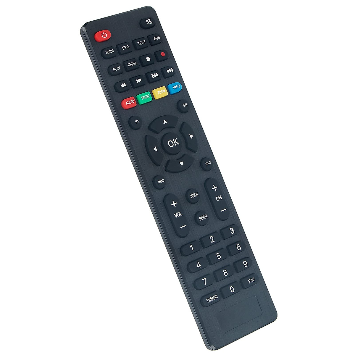 Beyution Replace Remote Control Fit for A9700 Plus, 6500 A1600 Plus A8000, A8500,A9000 Plus,A9700,ZEED222,ZEED333,ZEED 4,ZEED 5,X2200, X25000, X50000, X60000 IPTV Set Top Box TV Receiver