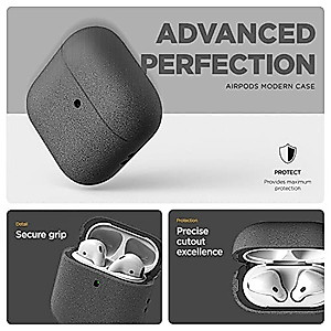 VRS Design Modern Airpods Case for AirPods 1 & 2, Neat and Durable Case Compatible for Apple AirPods 1, AirPods 2 Case [US Patent Registered]