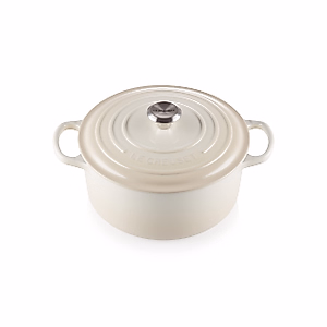 Le Creuset Enameled Cast Iron Signature Round Dutch Oven, 3.5 qt. , Meringue